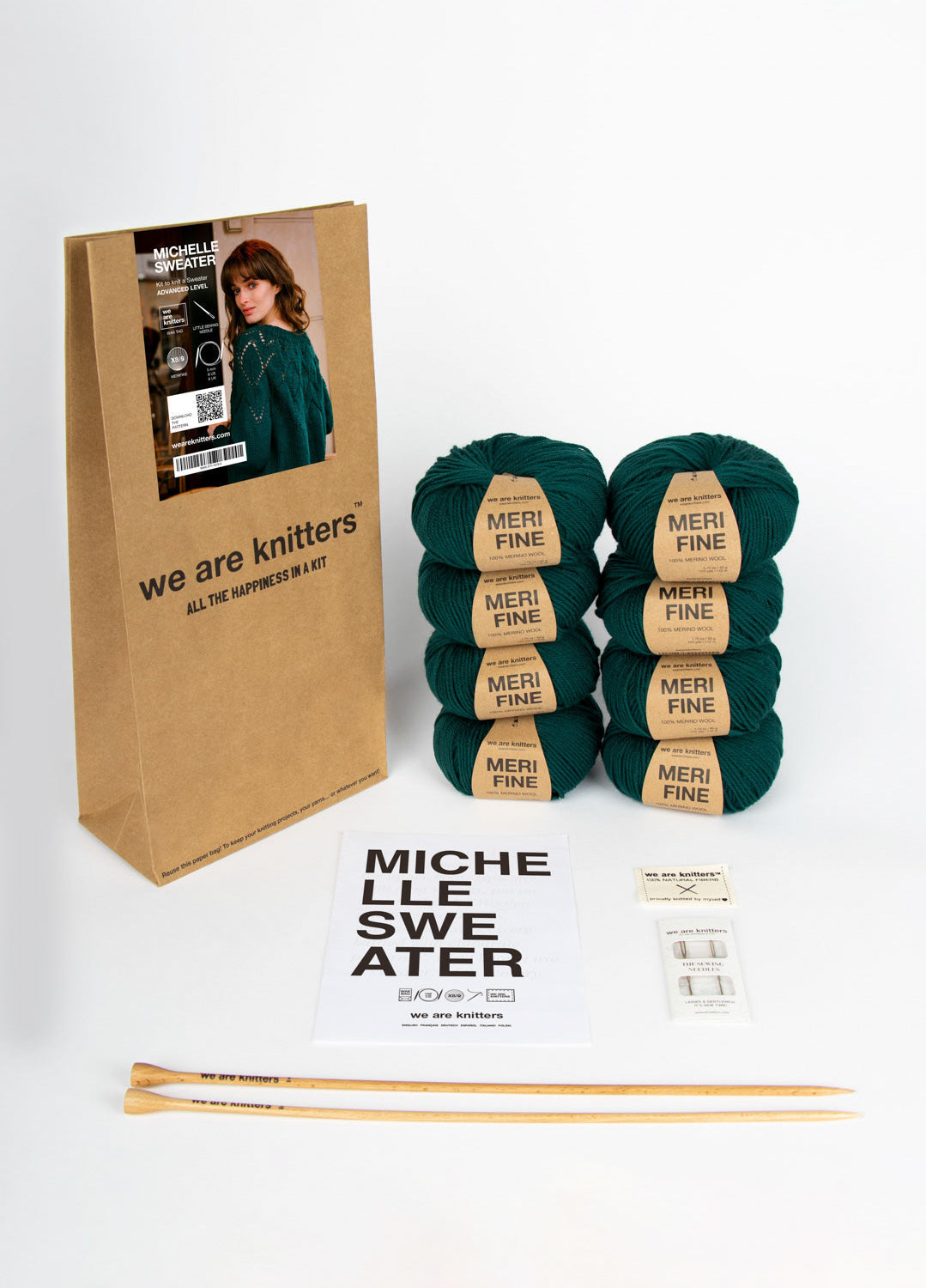 Michelle Sweater Kit – We Are Knitters